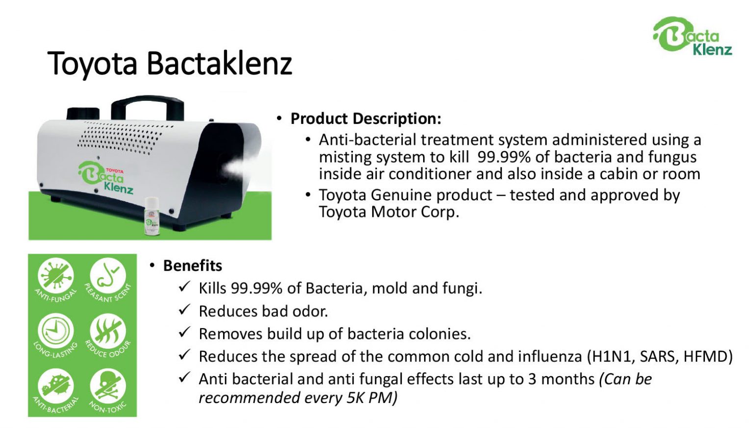 Toyota Bactaklenz | Toyota Santa Rosa